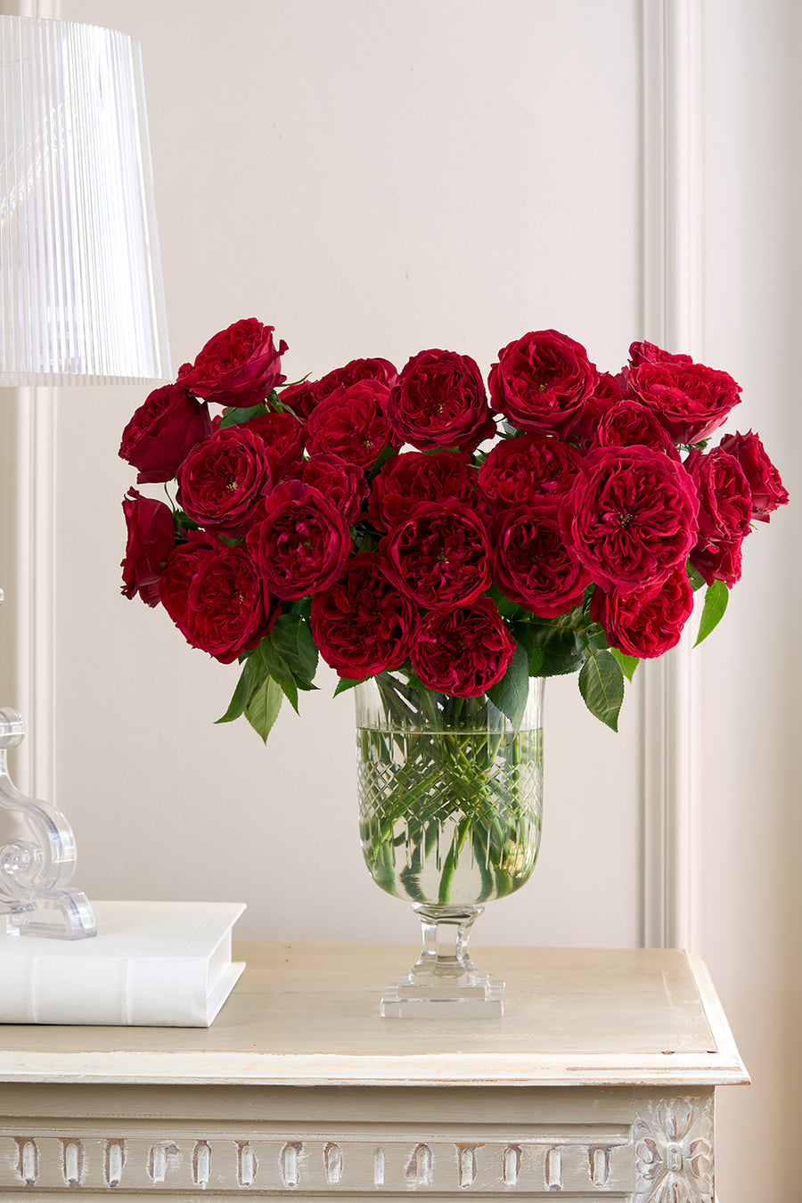 Tess' Story | Red Rose | David Austin Rose Bouquets